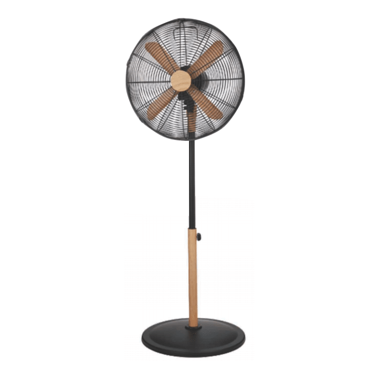 Asahi XF-6077 Wooden Stand Fan Black - Ansons