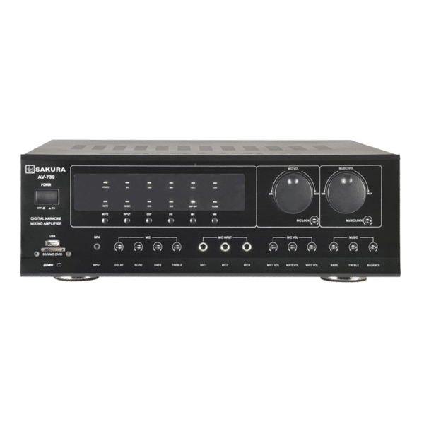 Sakura AV-739UB Bluetooth Mixing Amplifier - Ansons