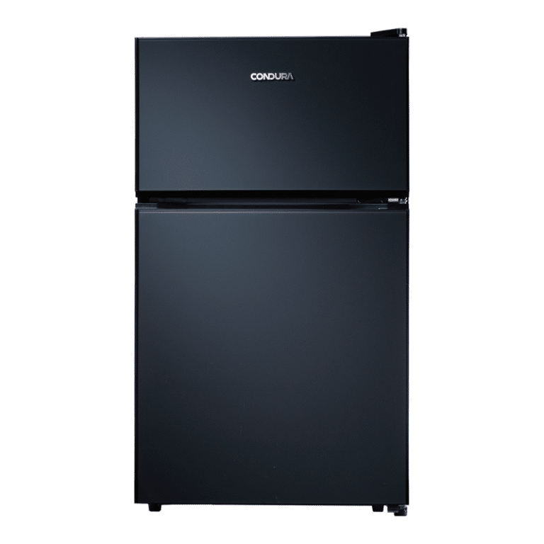 Condura CPR90TD BLK 3.1 cu. ft. Two Door Personal Refrigerator - Ansons