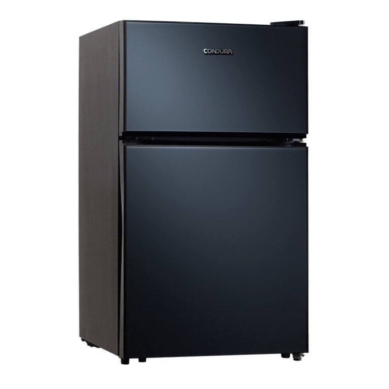 Condura CPR90TD BLK 3.1 cu. ft. Two Door Personal Refrigerator - Ansons