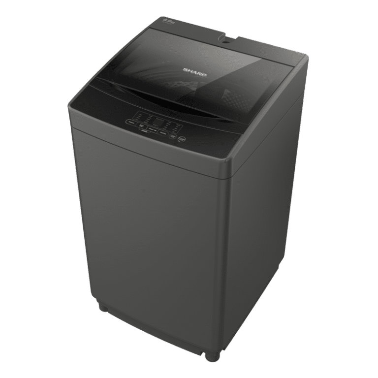 Sharp ES-JN08A9 (GY) 8.0 kg. Top Load Washing Machine - Ansons
