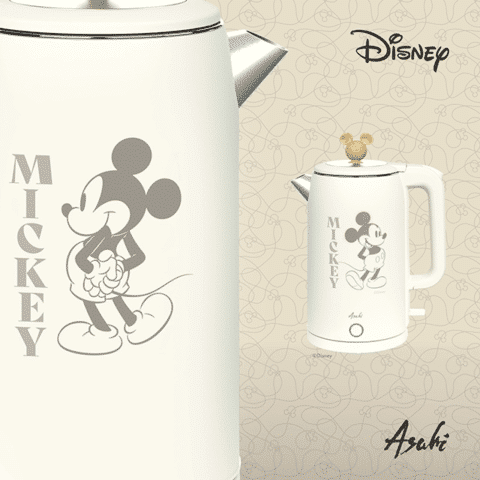 Asahi DEK-103 1.75 Liters Disney Electric Kettle - Ansons