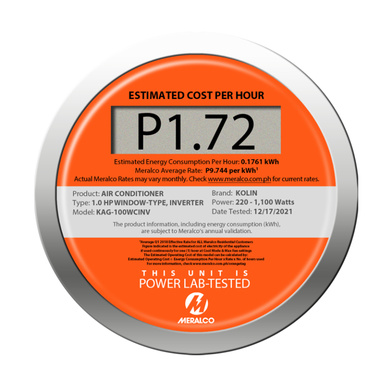 Kolin KAG-100WCINV 1.0 HP Window Type Airconditioner - Ansons