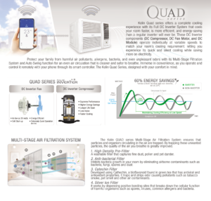 Kolin KAG-100WCINV 1.0 HP Window Type Airconditioner - Ansons