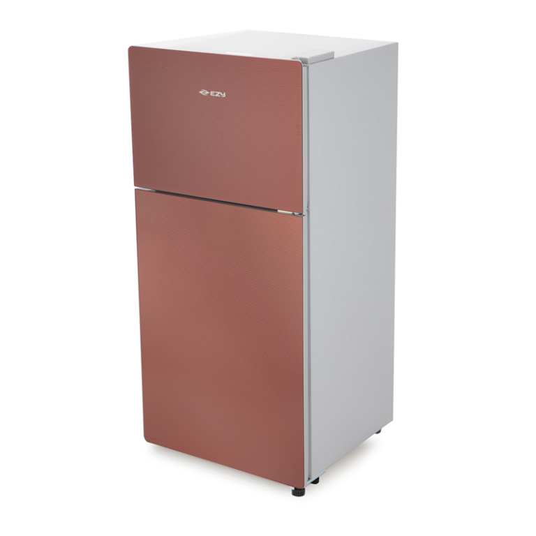 EZY EZ-127 4.5 cu.ft. Two Door Burgundy Refrigerator - Ansons