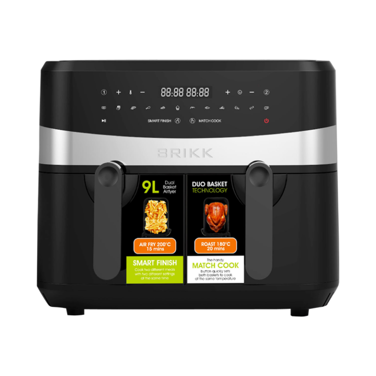 Brikk BQDF-5599BK Dual Basket Air Fryer - Ansons