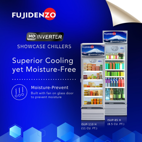 Fujidenzo ISUP-110H 11.0 cu.ft. Upright Chiller - Ansons