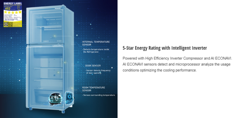 Panasonic NR-BP292VD 10.4 cu.ft. Two Door Refrigerator - Ansons