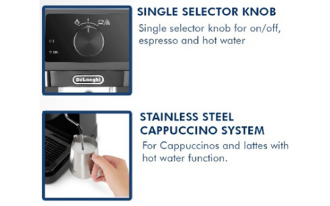 Delonghi EC 230.B Pump Espresso Maker - Ansons