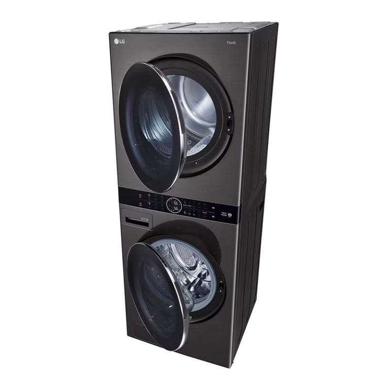 LG Wash Tower 21kg/17kg All-in-One Stacked Washer Dryer WT2117NHB - Ansons