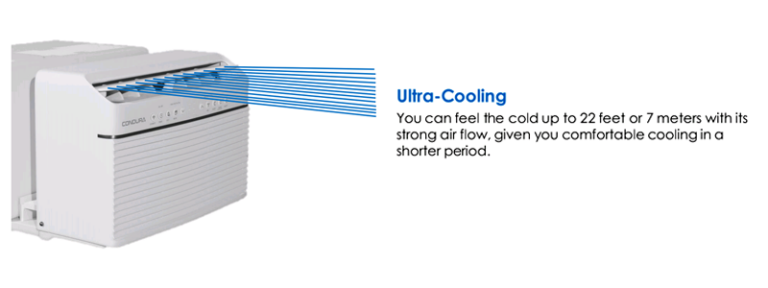 Condura WCON012VU-W 1.5 HP Primea Window type Airconditioner - Ansons