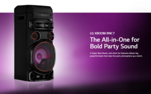 LG RNC7 XBOOM Audio System with Bluetooth - Ansons