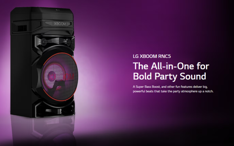 LG RNC5 XBOOM Audio System with Bluetooth - Ansons