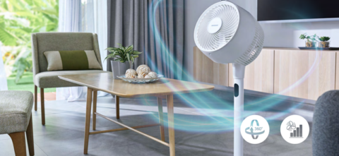 Acerpure Cozy F2 Beige AF773-20Y Pedestal Air Circulator Fan - Ansons