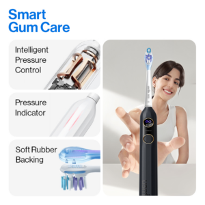 Usmile Y10 Pro Black Sonic Electronic Toothbrush - Ansons