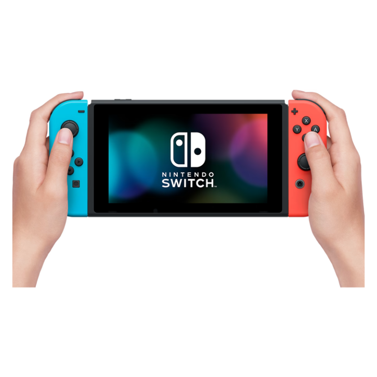 Nintendo Switch with Neon Blue and Neon Red Joy-Con - Ansons