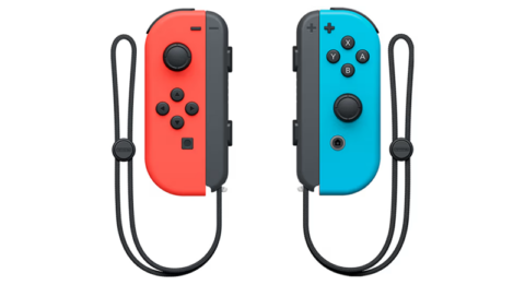 Nintendo Switch Joy-Con Controllers (L/Neon Red + R/Neon Blue) - Ansons