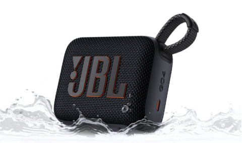 JBL Go 4 Ultra White Portable Waterproof Bluetooth Speaker - Ansons