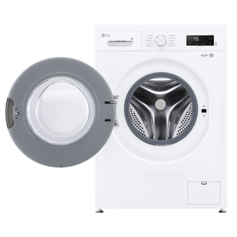2024 Model - LG Washing Machine 7kg Front Load Washer FB1207S6W - Ansons