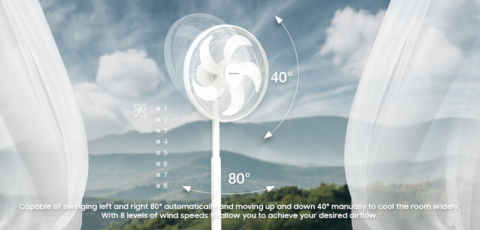 Acerpure Cozy F4 AF354-20W Smart DC Fan - Ansons