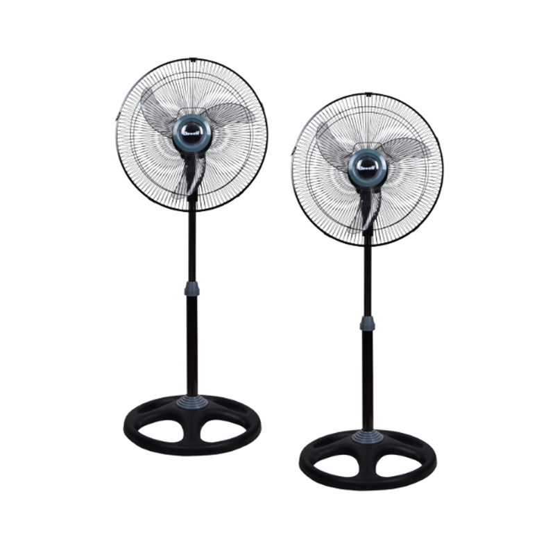 Dowell STF3-218AS 16″ Stand Fan Dark Gray BUNDLE - Ansons