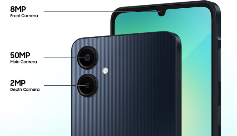 Samsung Galaxy A06 Light Blue 4GB+64GB SM-A065FLBDPHL - Ansons