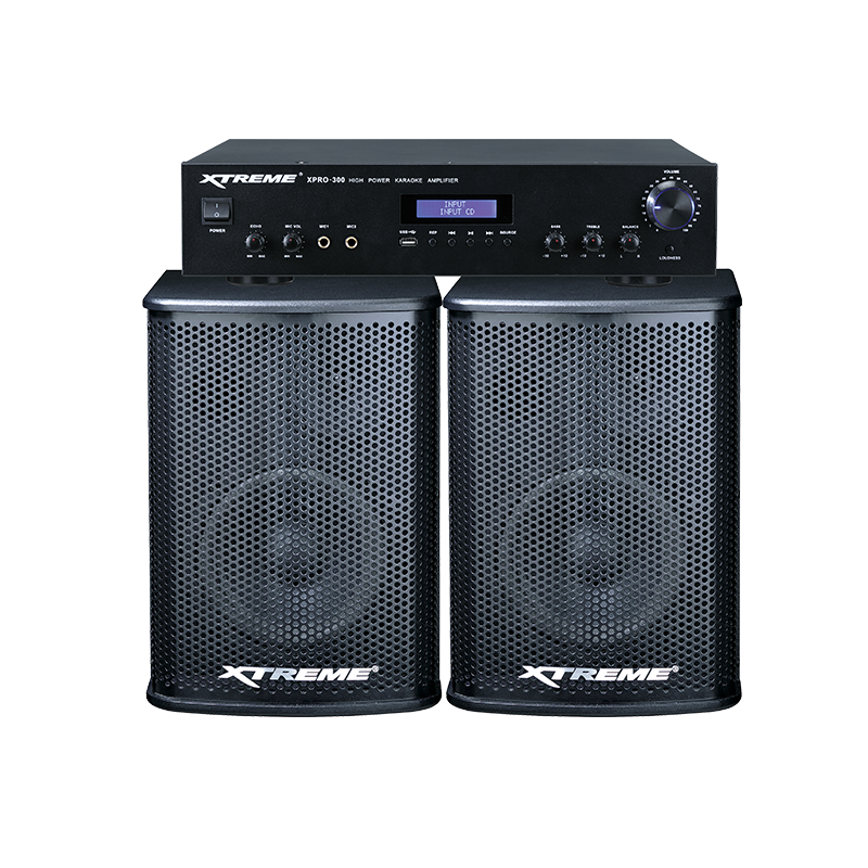 Xtreme XCS300 300W Amplifier with 200W Speaker Set - Ansons