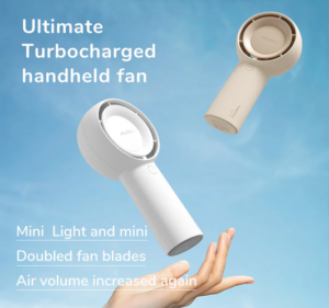 JisuLife LIFE 5 Plus (FA43) 4000mAh Handheld Fan Brown - Ansons