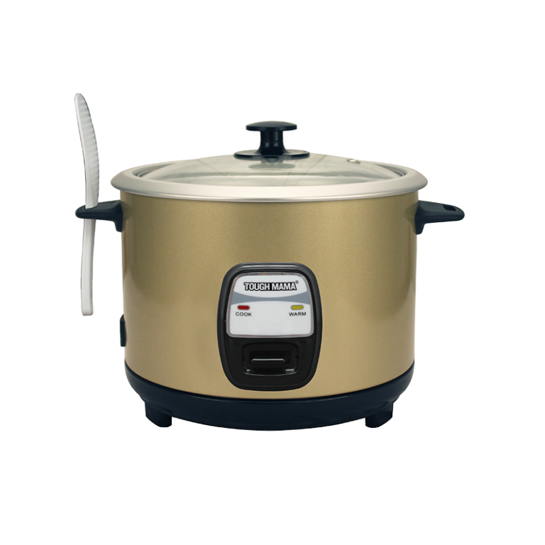Tough Mama NTMRC18-1G 10 Cups Rice Cooker Gold - Ansons