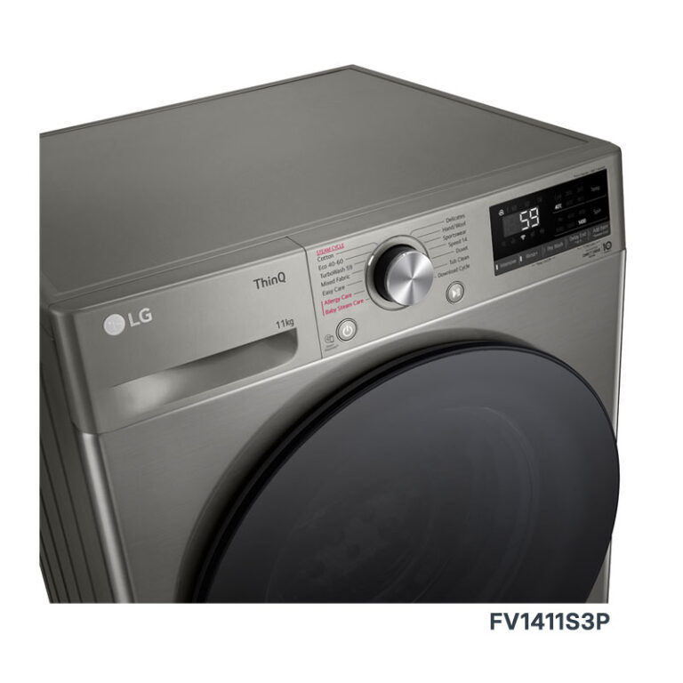 2024 Model - LG Washer 11kg FV1411S3P + Heat Pump Dryer 9kg RV09VHP2VN ...
