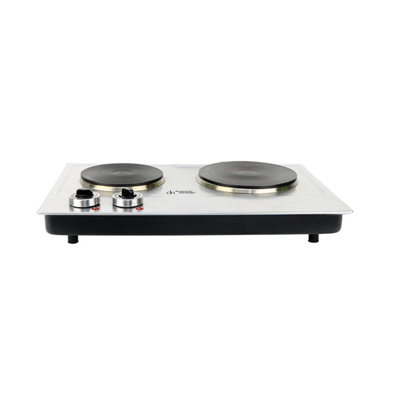 American Heritage AHESS-6280 Double Hot Plate Electric Stove - Ansons
