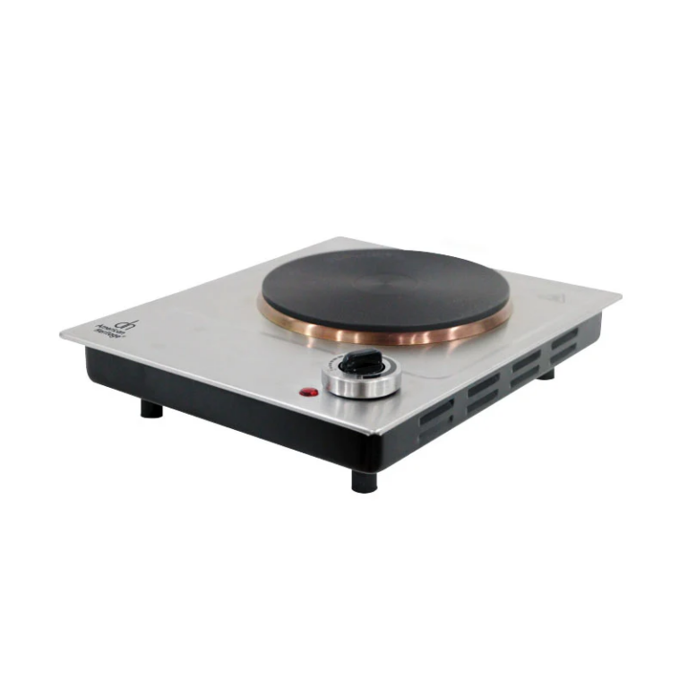 American Heritage AHESS-6303 Single Hot Plate Electric Stove - Ansons