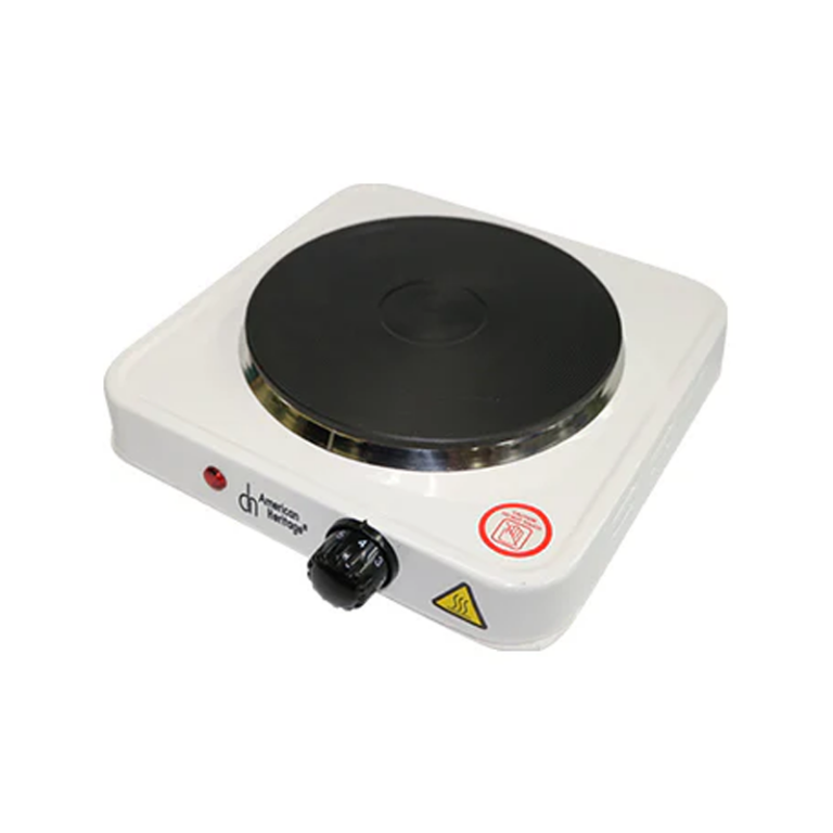 American Heritage HEHP-6027 Single Hot Plate Electric Stove - Ansons