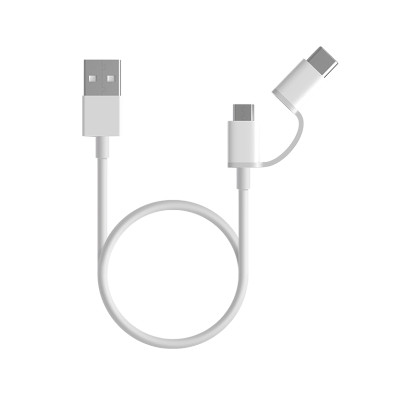 Xiaomi Mi 2-in-1 USB Cable Micro USB to Type C 30cm - Ansons