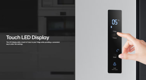 2024 Model - LG Refrigerator Side by Side 20 cu.ft. RVS-B200LS - Ansons