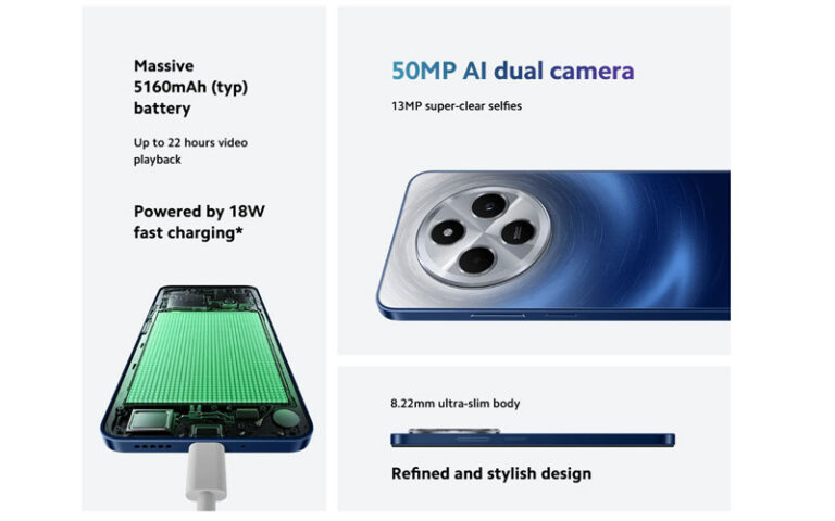 Xiaomi REDMI 14C 4GB+128GB Dreamy Purple - Ansons