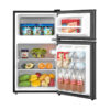 Condura CPR90TD CG 3.1 cu.ft. Two Door Personal Refrigerator - Ansons