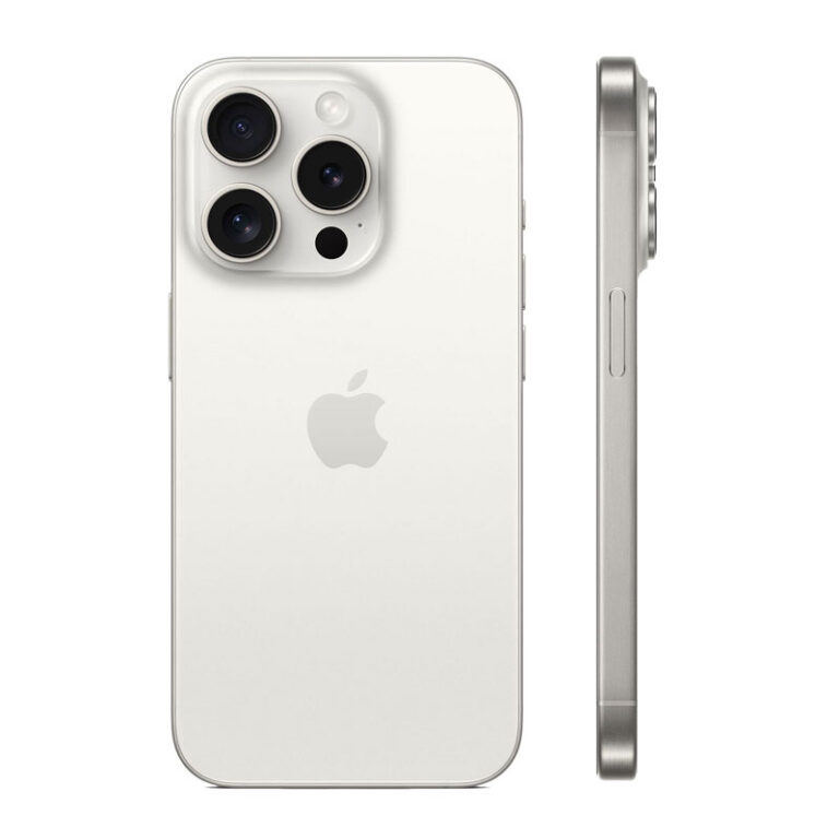 Apple iPhone 15 Pro White Titanium 256GB MTV43ZP/A - Ansons