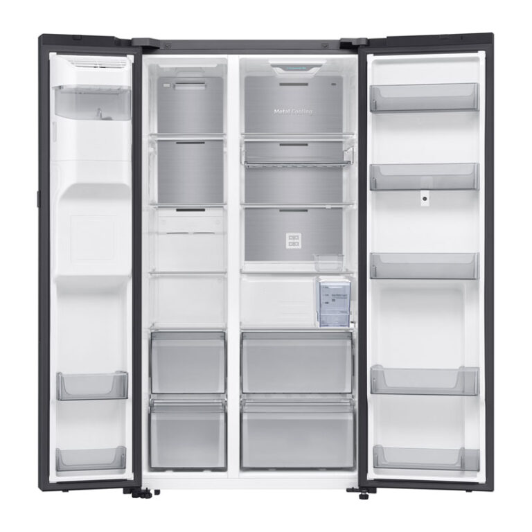 Samsung RS90F65ANFTC 22.6 cu.ft. Bespoke AI Refrigerator Side by Side ...