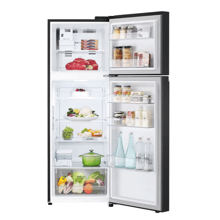 2025 Model – LG Refrigerator Two Door Top Freezer 12.7 cu.ft. RVT ...