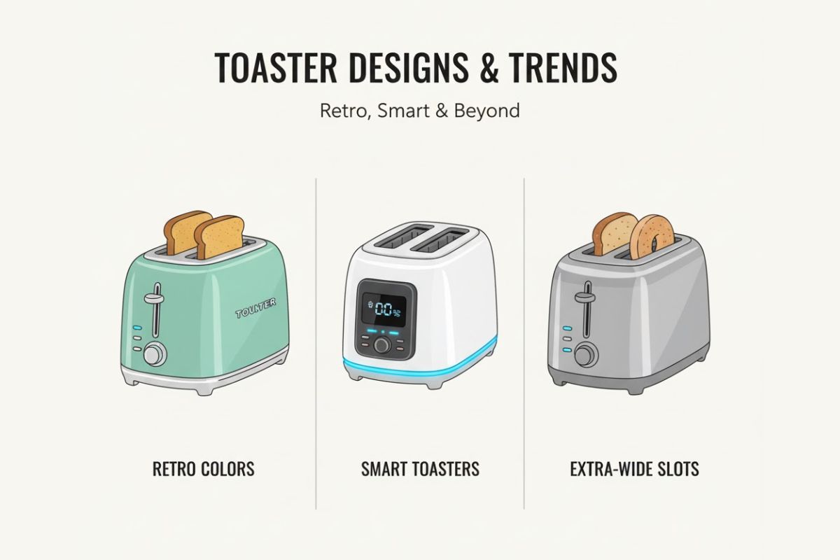 Toaster Trends: Retro Designs, Smart Features, and More - Ansons