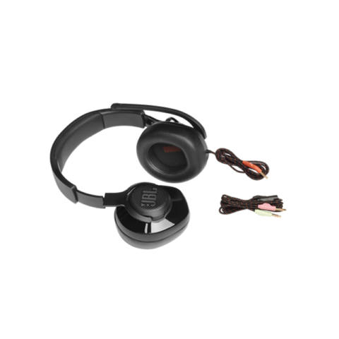 JBL Quantum 200 Wired Over-Ear Gaming Headset Black - Ansons